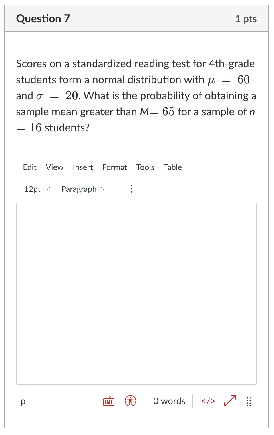 Solved Scores on a standardized reading test for 4th-grade | Chegg.com