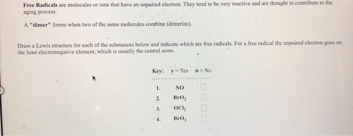 Solved Draw a Lewis structure for each of the substances | Chegg.com