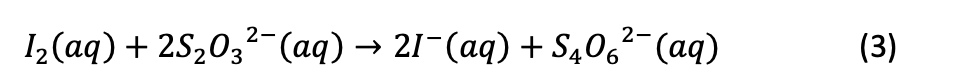 Calculate the concentrations of [I– ] and [S2O8 – ] | Chegg.com