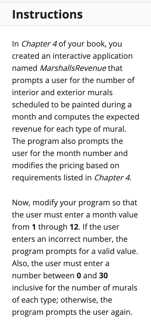 Solved I Need To Modify A Program I Wrote According To