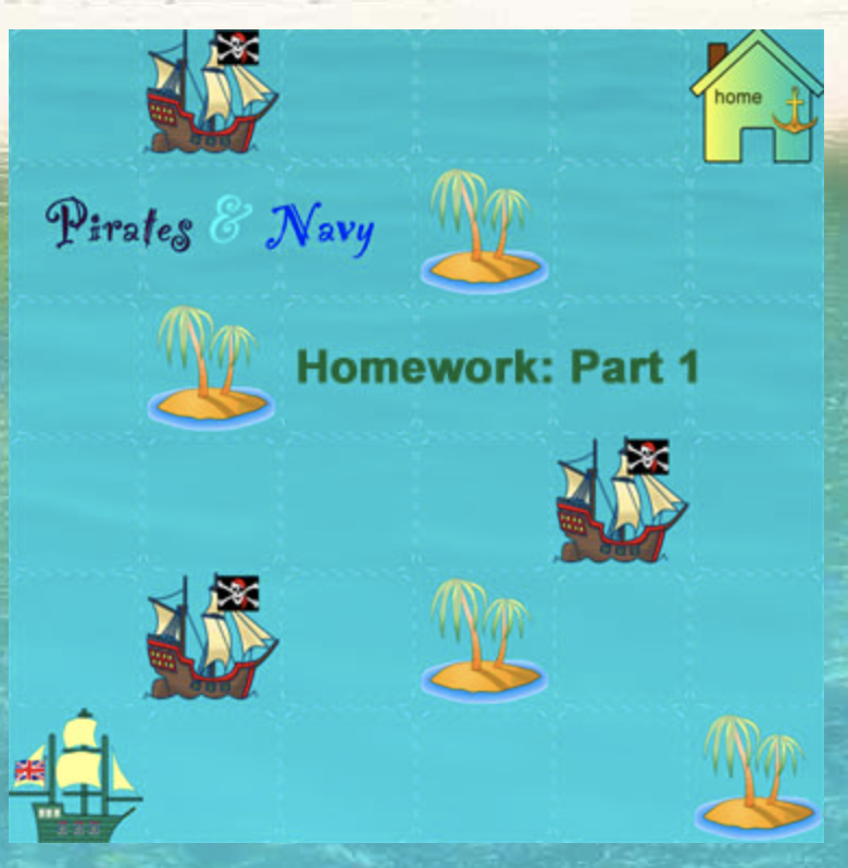 Solved Pirates & Navy Part I In this homework, you are to do | Chegg.com