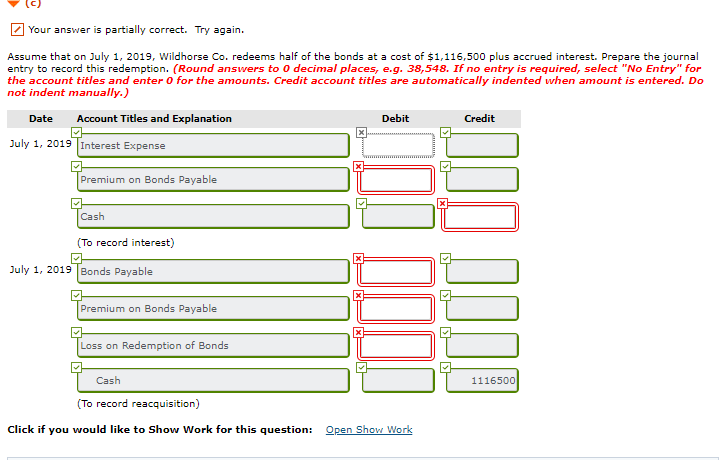 Solved Problem 14-2 (Part Level Submission) Wildhorse Co. is | Chegg.com
