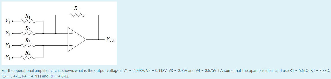 Solved R1 R2 + + 11 12 V1 V3 V2 R3 R4 For the circuit shown, | Chegg.com