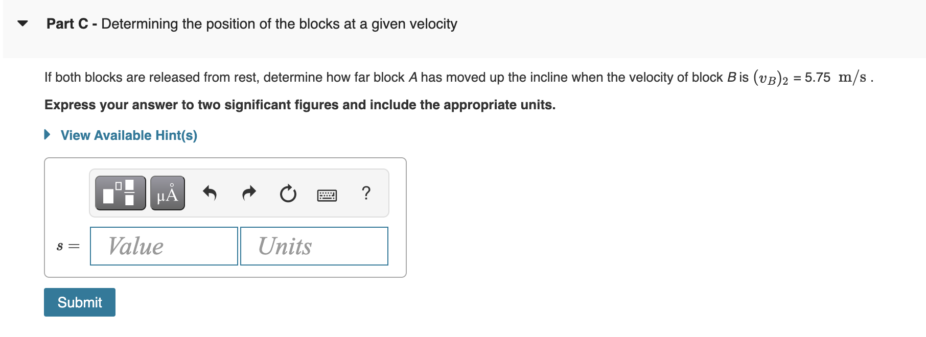 Solved Review Part A - Determining the normal force acting | Chegg.com