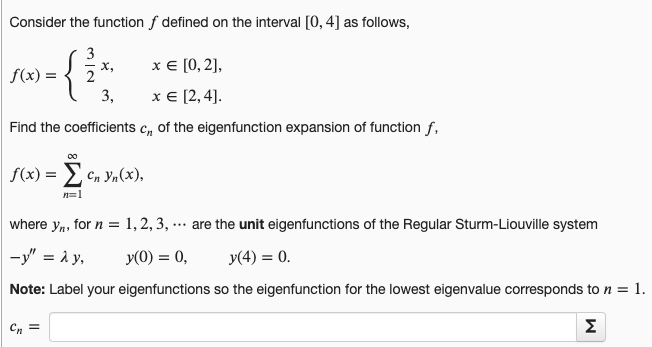 Solved Consider the function f defined on the interval [0,4] | Chegg.com