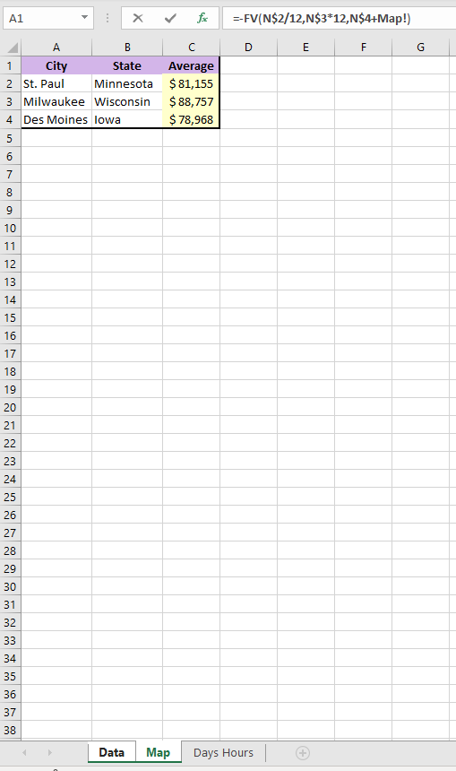 Solved 1 Start Excel. Download and open the file named | Chegg.com