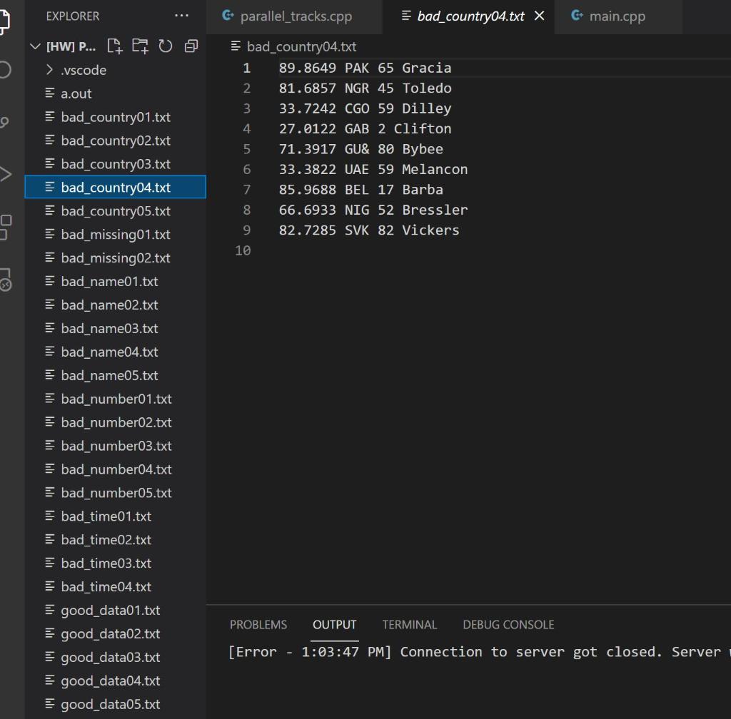 How to do I open up and close multiple .txt files in | Chegg.com