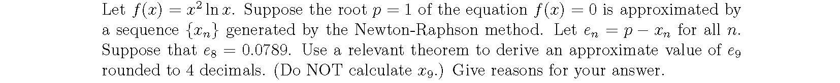 Solved Suppose the sequence {Xn} converges to p, en p - Xn | Chegg.com