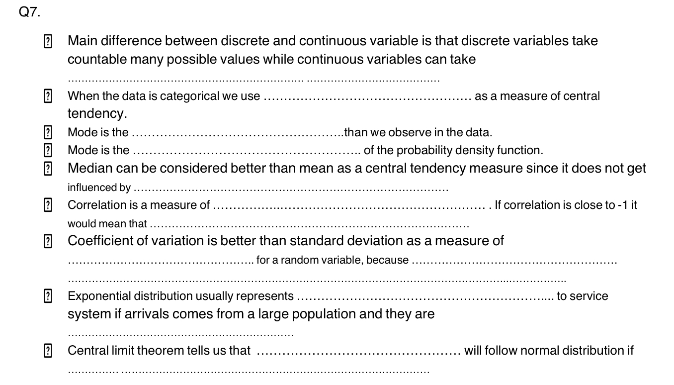 Solved (?) Main difference between discrete and continuous | Chegg.com