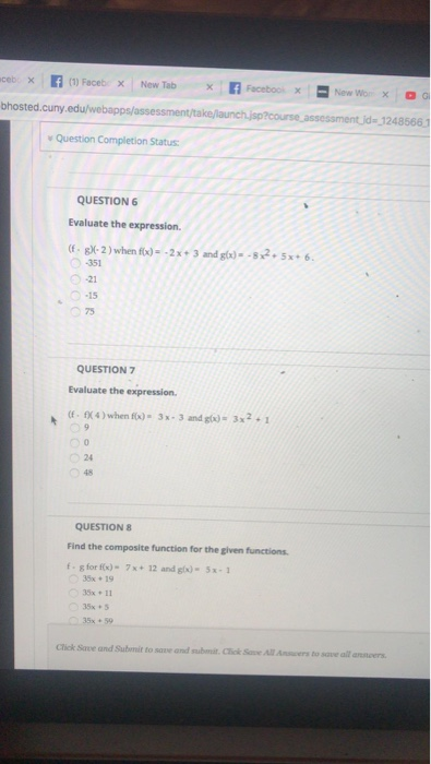 Solved bhosted.cuny.edu/webapps/asse 1248 5661 y Question | Chegg.com