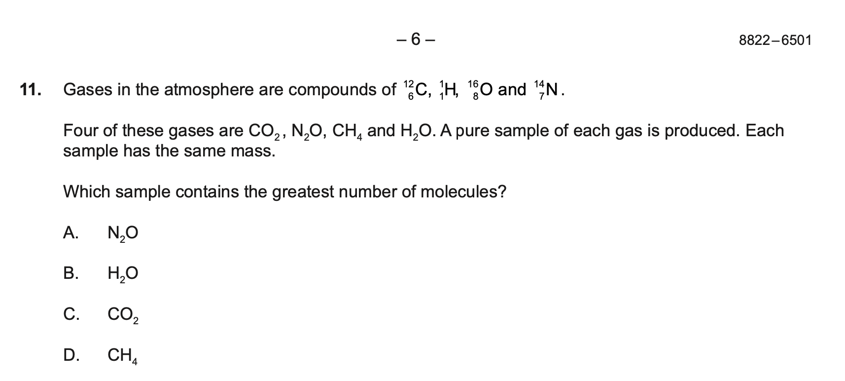 Solved Gases in the atmosphere are compounds of | Chegg.com