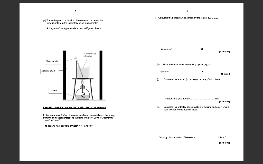 Solved ANSWER ALL QUESTIONS IN THE SPACES PROVIDED. | Chegg.com