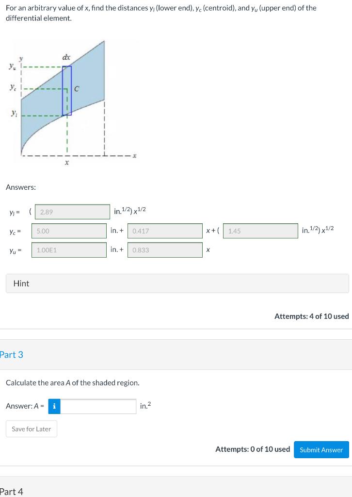 Solved There are 5 parts in total. Please solve for and | Chegg.com
