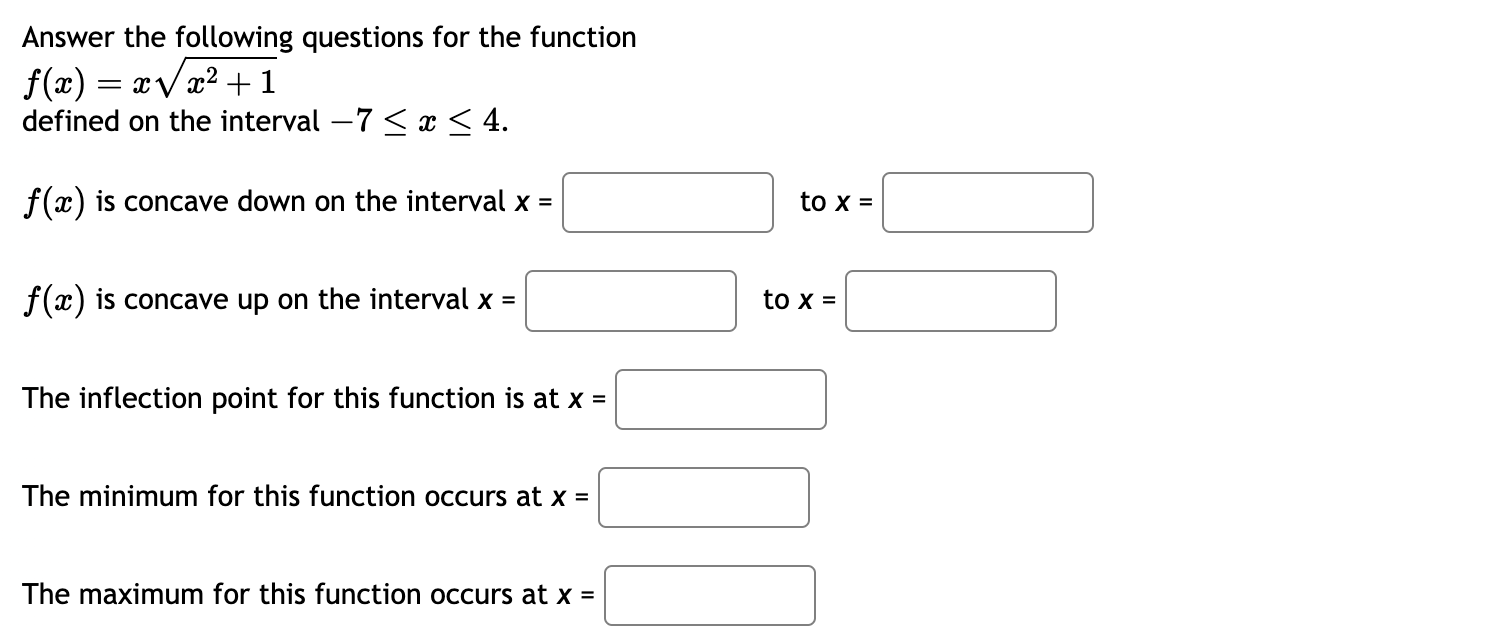 Answer the following questions for the | Chegg.com