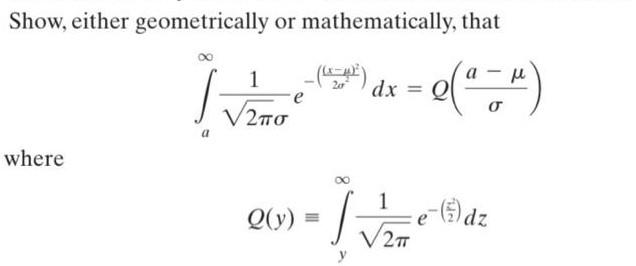 Solved Show, either geometrically or mathematically, that | Chegg.com