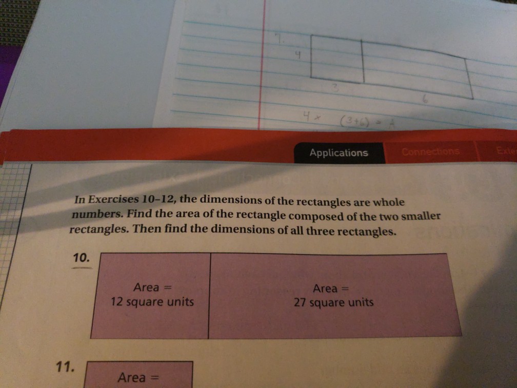 Solved Applications In Exercises 10-12, the dimensions of | Chegg.com