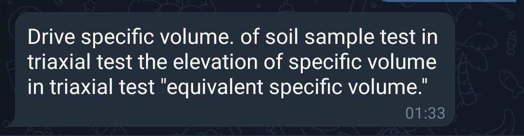 Solved Drive specific volume. of soil sample test in | Chegg.com