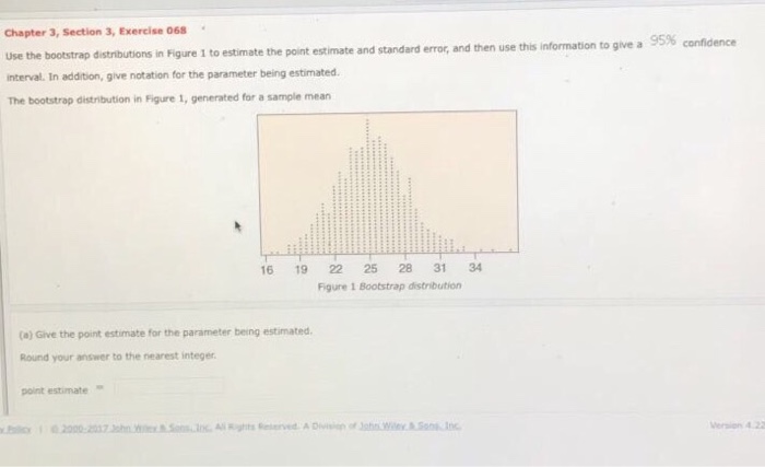 Solved Chapter 3, section 3, Exercise o6s use the bootstrap | Chegg.com