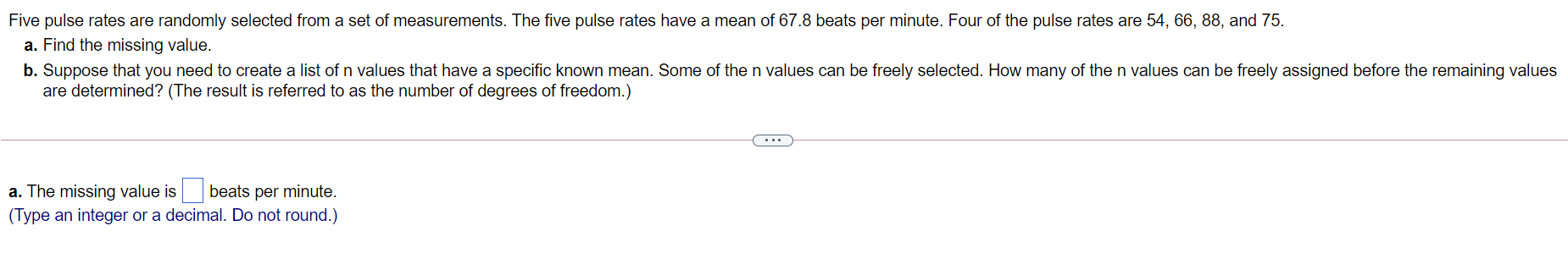 Solved Five pulse rates are randomly selected from a set of | Chegg.com Solved Five pulse rates are randomly selected from a set of | Chegg.com