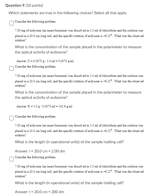 Solved Which statements are true in the following choices? | Chegg.com