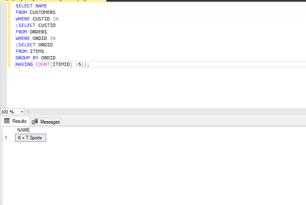 Solved Question 14 4 pts Query Requirements: We want to send | Chegg.com