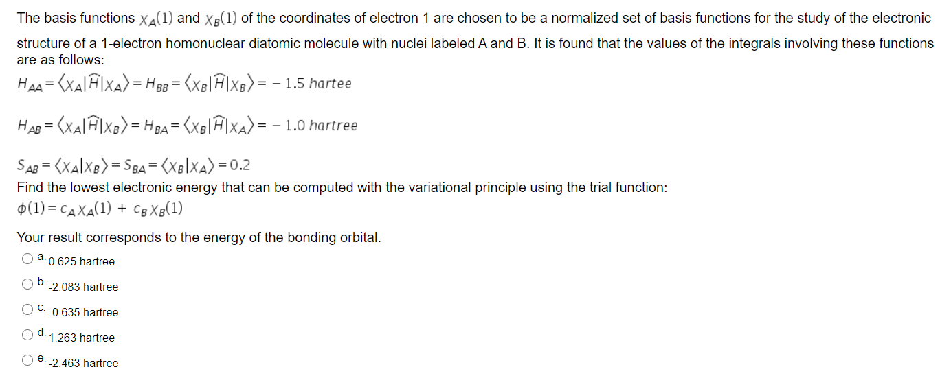 Solved The basis functions XA(1) and Xg(1) of the | Chegg.com
