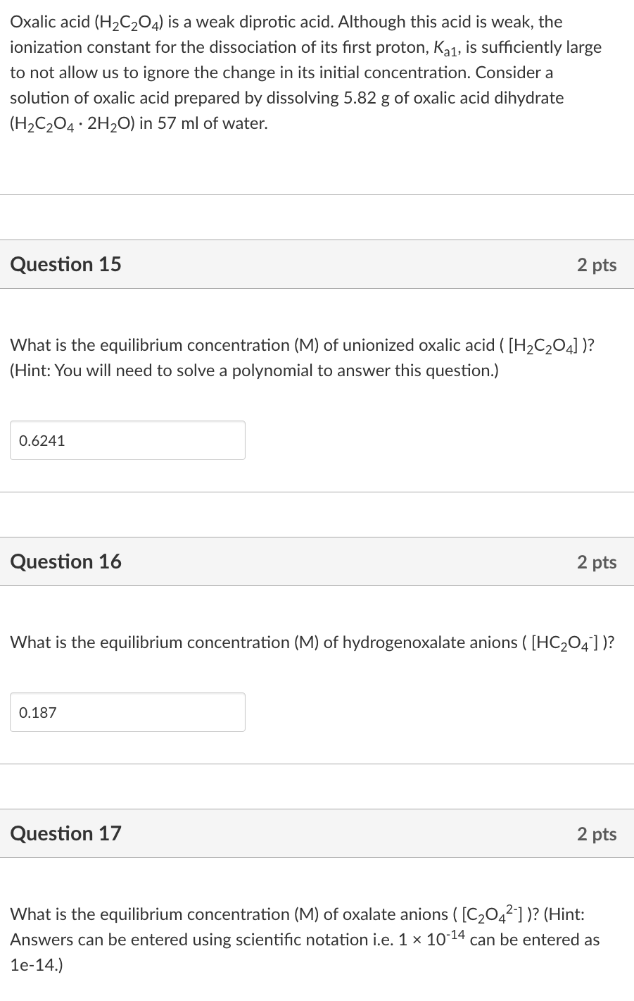 Solved Help with question 17 and the other question below | Chegg.com