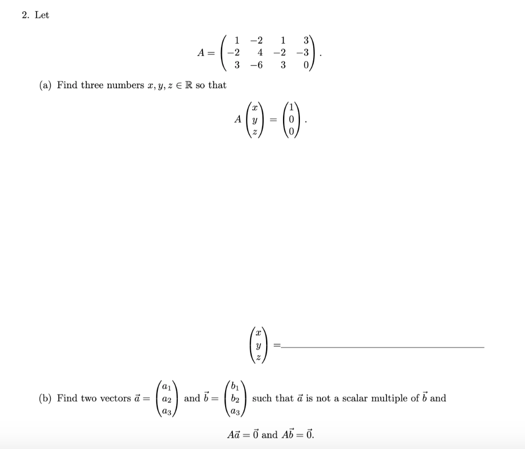 1-consider-the-matrix-equation-1-a-find-chegg