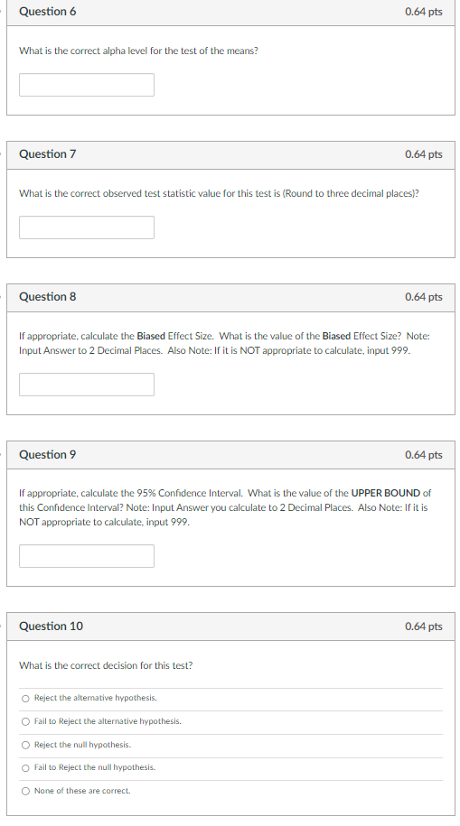 Solved Use following info for next 10 questions. Scenario 1: | Chegg.com
