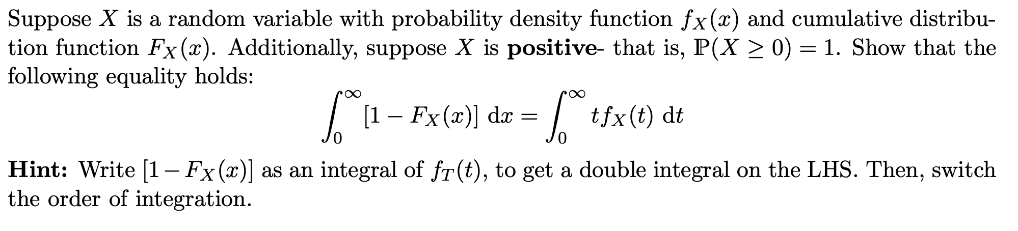 Solved Suppose X is a random variable with probability | Chegg.com