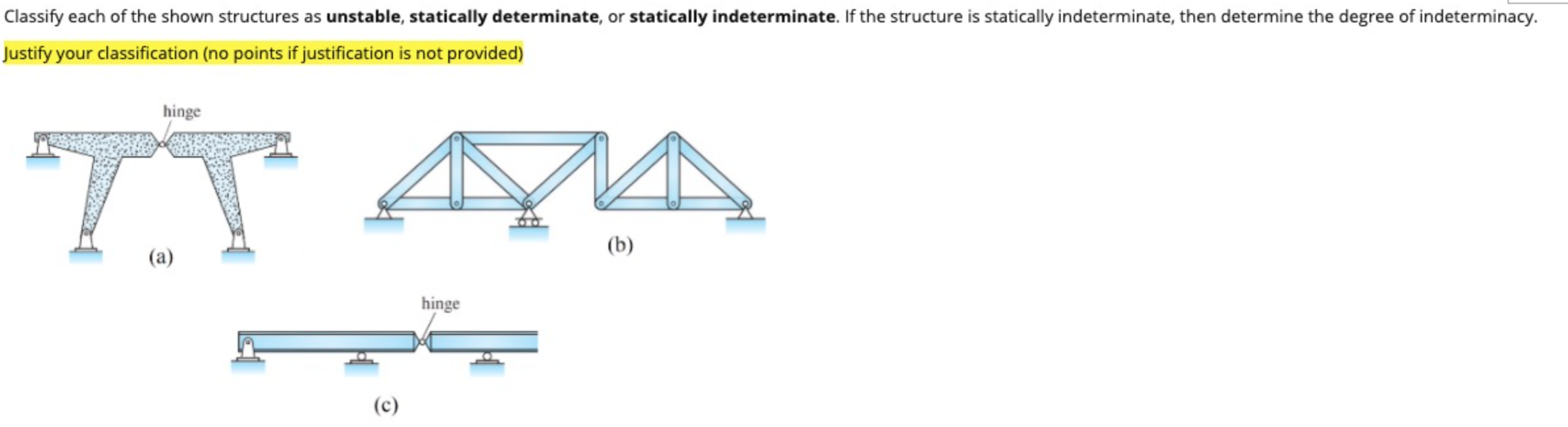 Solved Classify each of the shown structures as unstable, | Chegg.com