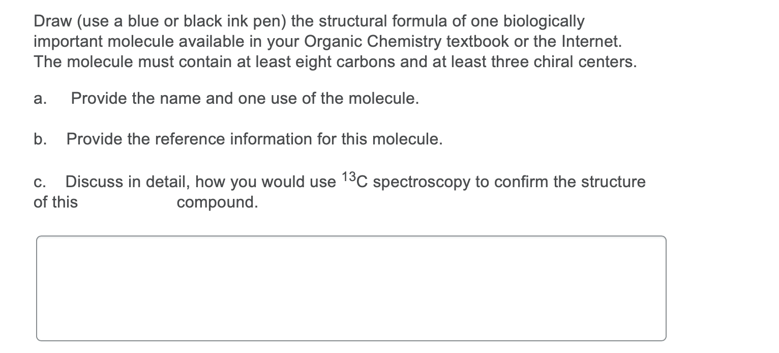 Solved Draw (use a blue or black ink pen) the structural | Chegg.com