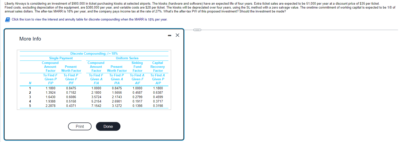 Solved Click the icon to view the interest and annuity table | Chegg.com