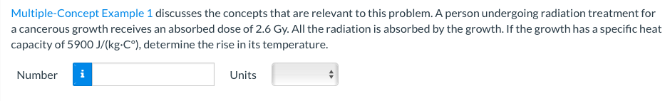Solved Multiple-Concept Example 1 discusses the concepts | Chegg.com