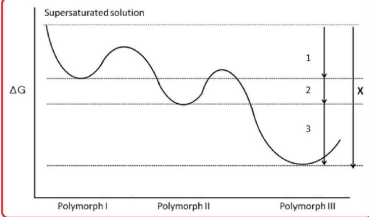 Solved The energy state behaviour of different polymorphs | Chegg.com