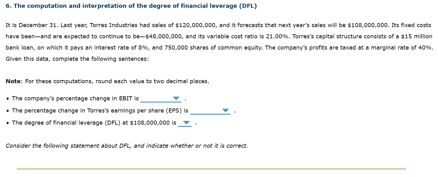 Solved 6. The computation and interpretation of the degree | Chegg.com