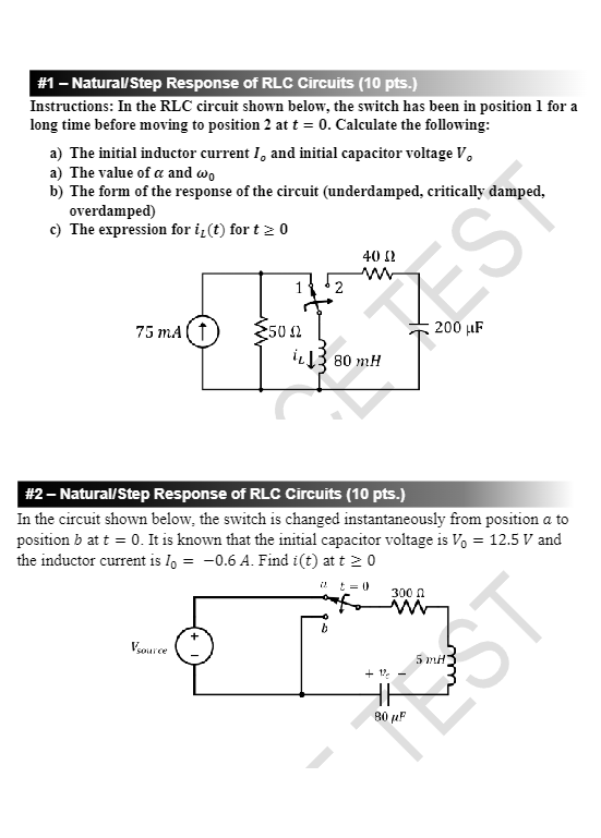 Table 8.2 Equations for analyzing the natural | Chegg.com