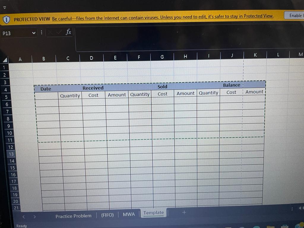 Solved Please complete the attached Spreadsheet and | Chegg.com