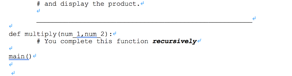 Solved Stuck Here In Python Recursion Question Please Help 3710