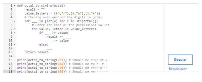 Solved The permissions of a file in a Linux system are split | Chegg.com