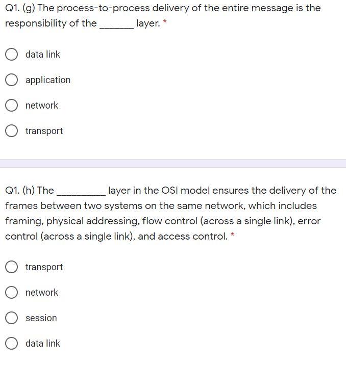 Solved Q1. (e) A is a set of rules that governs data | Chegg.com
