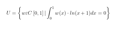 Solved Determine if U is a subspace of V=C[0,1] | Chegg.com
