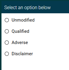 Solved Select from the option list provided the appropriate | Chegg.com