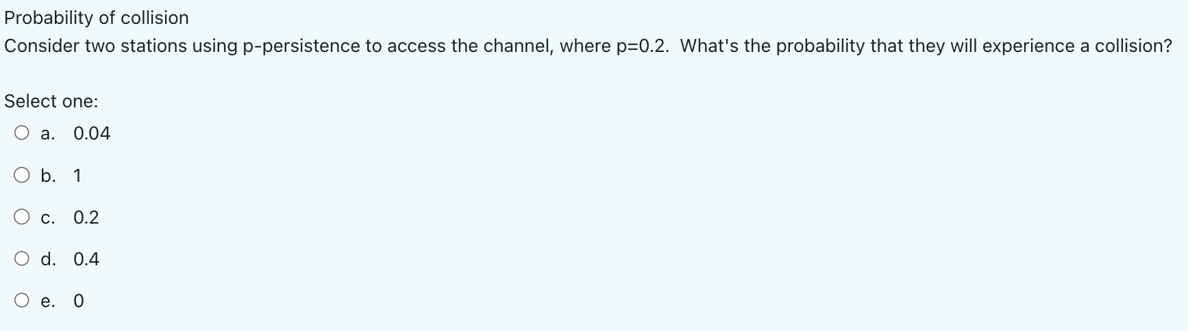 Solved Consider two stations using p-persistence to access | Chegg.com
