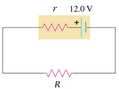 Solved For the circuit in the figure, assume that r = 0.70 Ω | Chegg.com