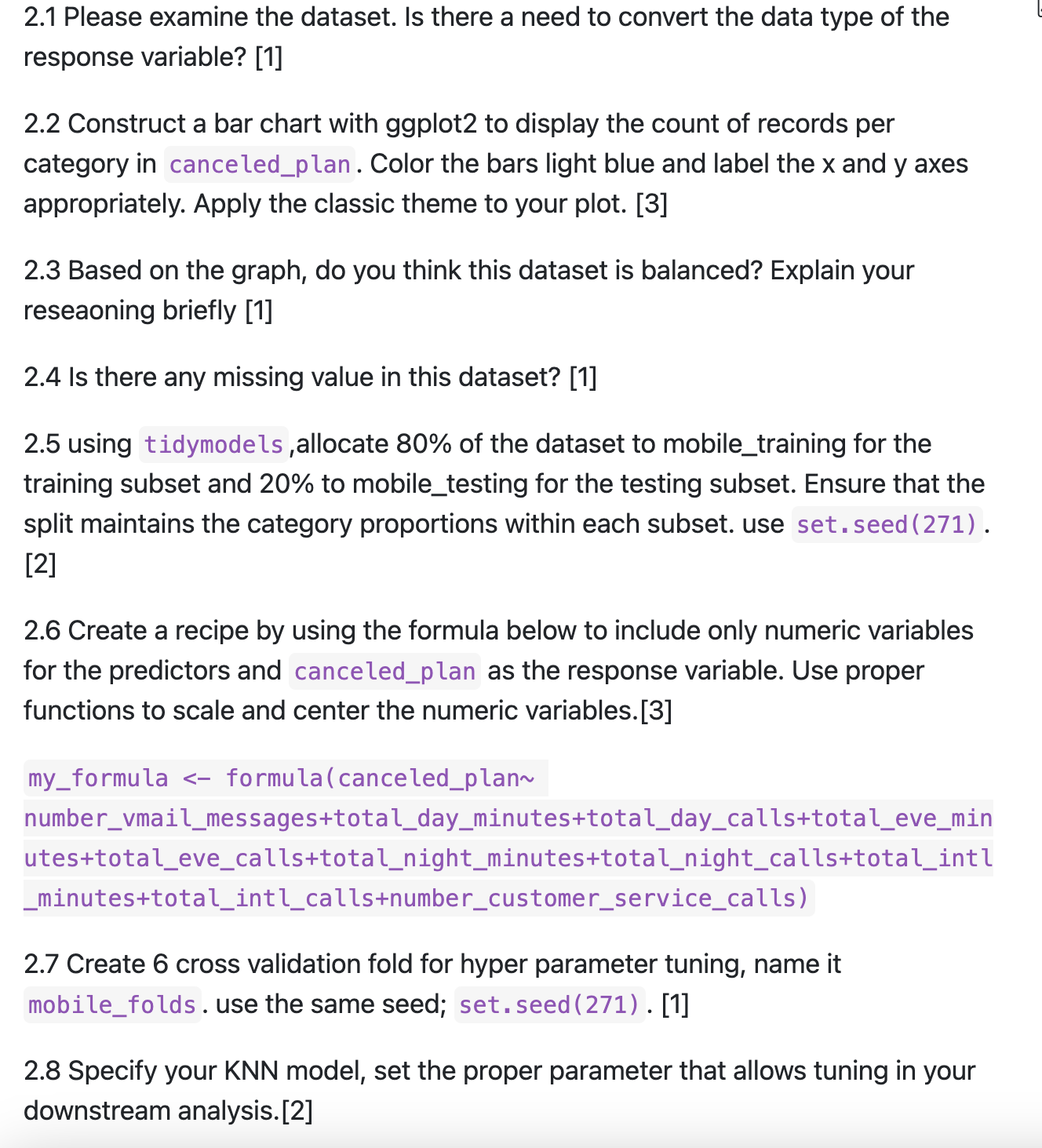 Solved please help me with my data science assignment. This | Chegg.com