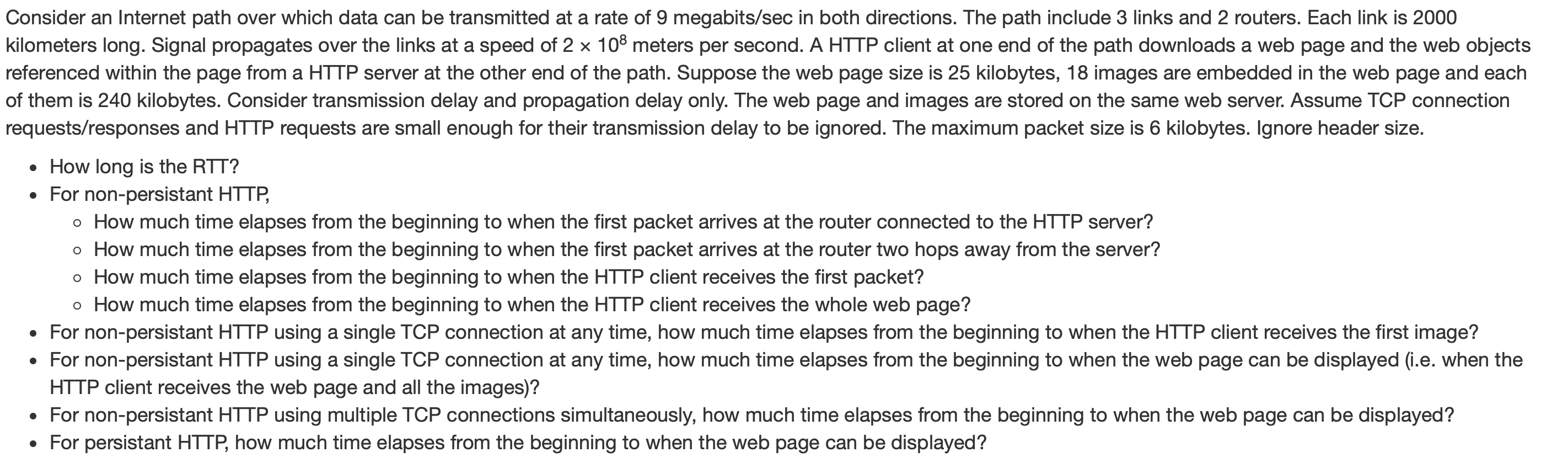 Solved Consider an Internet path over which data can be | Chegg.com
