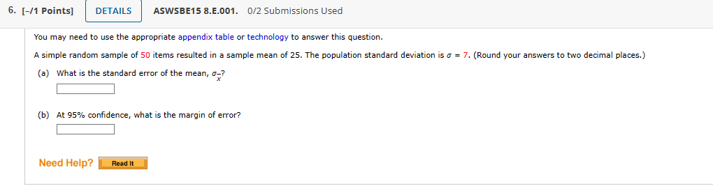 Solved You may need to use the appropriate appendix table or | Chegg.com