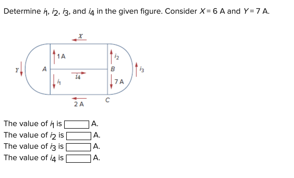Solved Determine i_(1),i_(2), ﻿i_(3), ﻿and i_(4) ﻿in the | Chegg.com