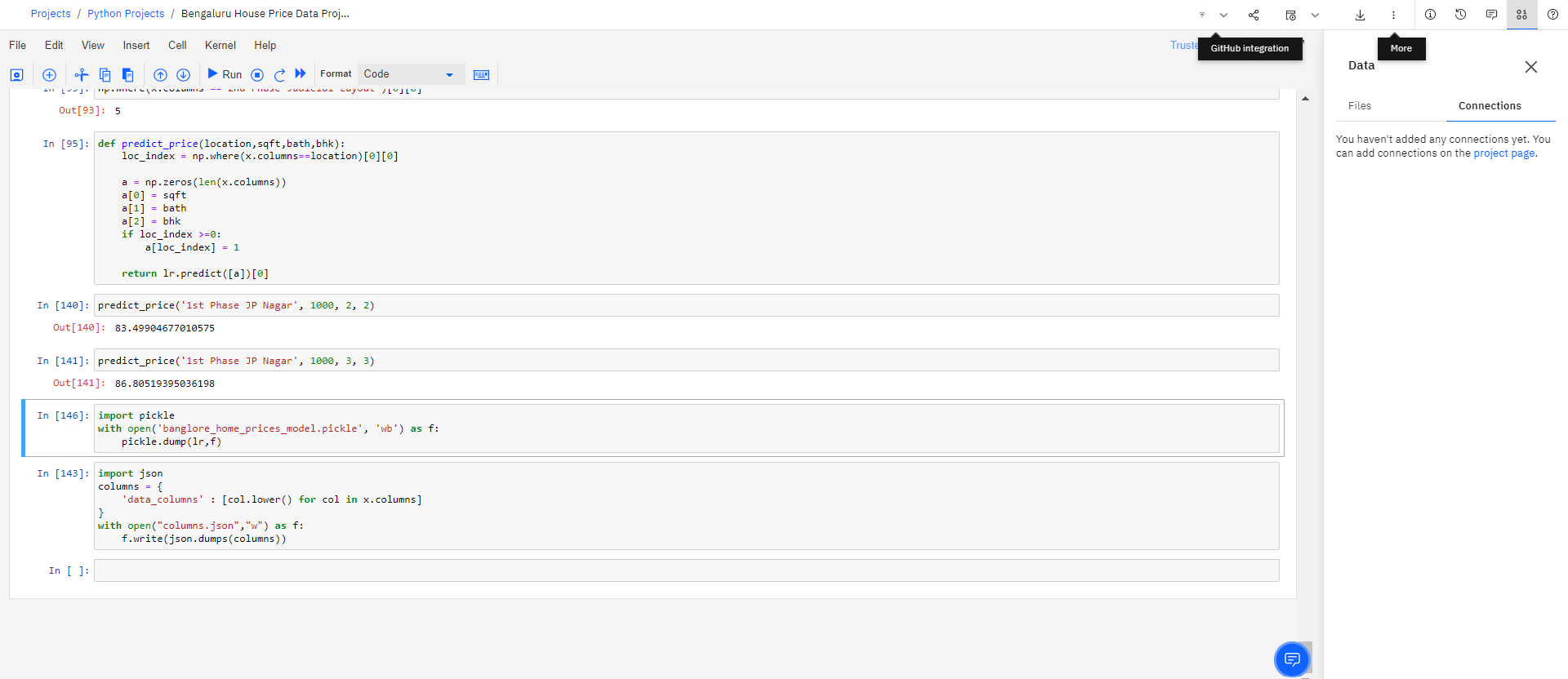Solved I can't seem to find my pickle model or json file | Chegg.com